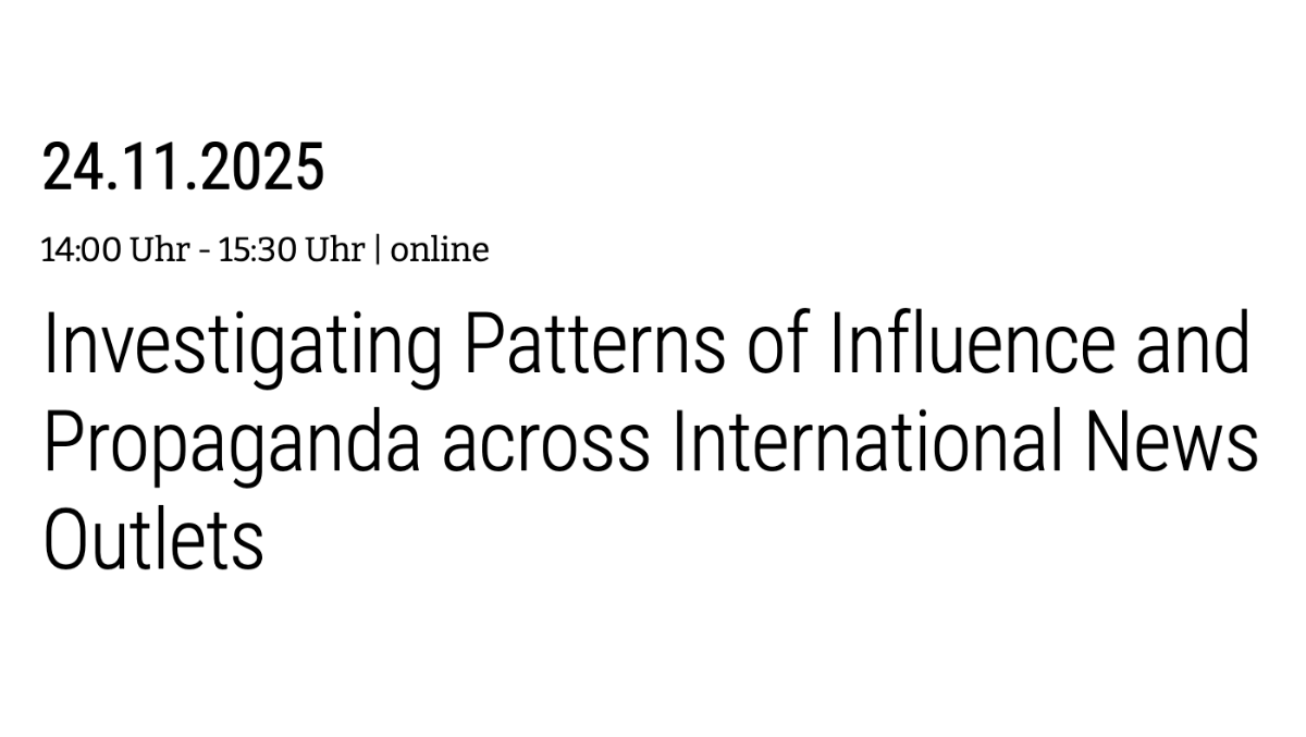 Investigating Patterns of Influence and Propaganda across International ...